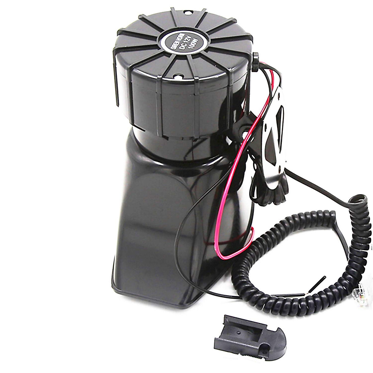 Viping Car Horn Siren Police Car Siren Horn Speaker 80W siren speaker Horn with Mic PA speaker system Emergency Sound Amplifier Alarm System Kit Alarm Horn for any 12V Truck lorry boat car ect