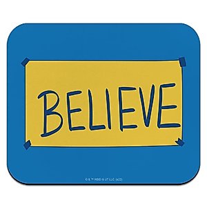 Ted Lasso Believe Low Profile Thin Mouse Pad Mousepad