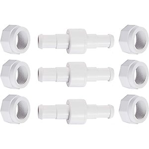 Makhoon D20 Hose Swivel with D15 Hose Nut Compatible with Zodiac Polaris 280, 380, 180 Pool Cleaner Hose Swivel,Pool Cleaner Replacement Parts