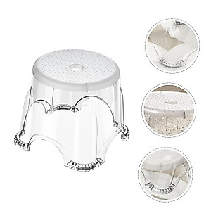 MERRYHAPY Bathroom Stool Footstool Ergonomic Stool Bench for Shower Toilet Stool Stools Shoes Changing Stool Shoe Changing Stool Thicken The Bench Pedal Step Stool Small Stool The Pet