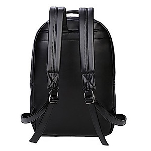 3D Animal Head Backpack, Studded PU Leather Cool Laptop Backpack College Bookbag (Lion-Gold) One Size