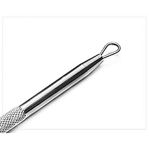 BeeSpring Stainless Steel Blackhead Needle/Loop Blackhead Extractor/Comedone Extractor/Blackhead Remover/Whitehead Remover