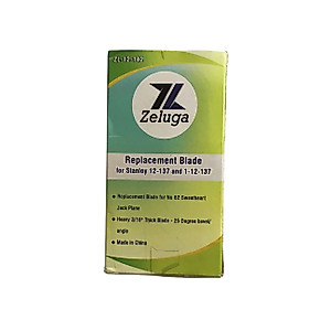 Zeluga 19-142 Replacement Blade for Stanley Jack Plane Model no 12-137 and 1-12-137