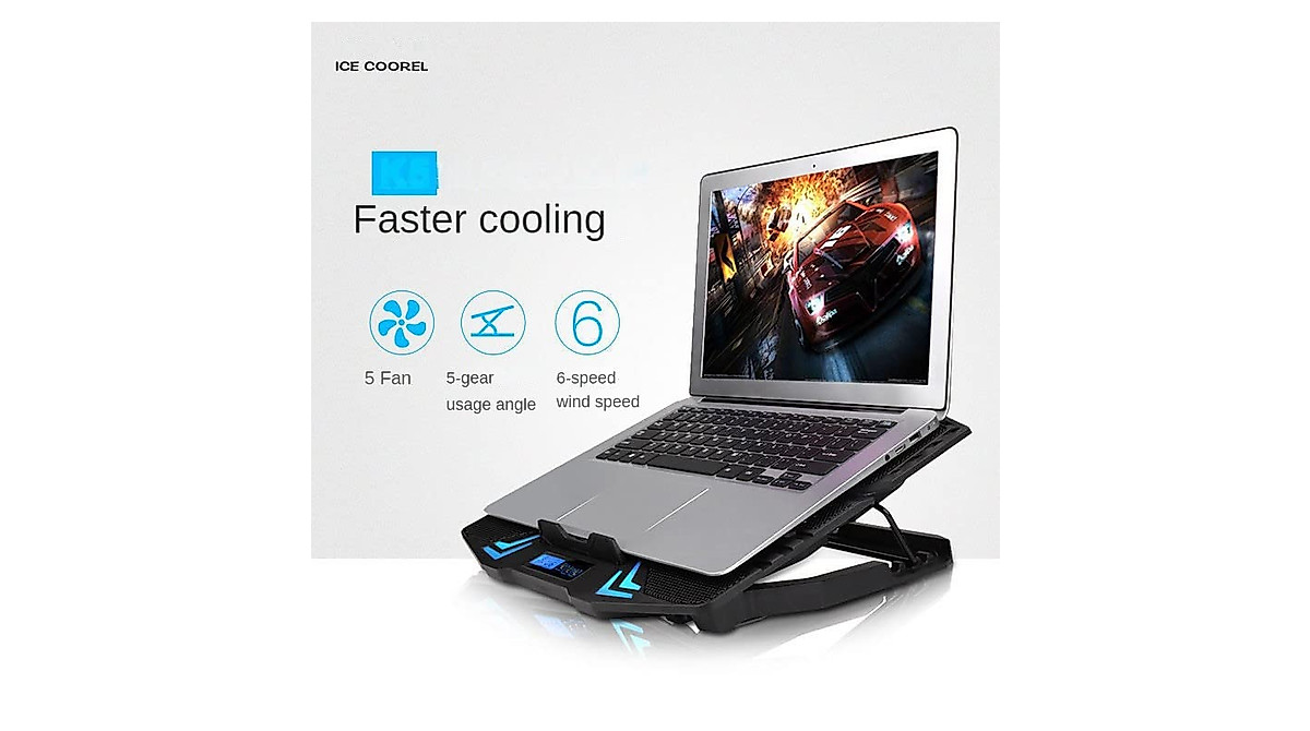 LEJN Pink Laptop Cooling Pad for Gamers