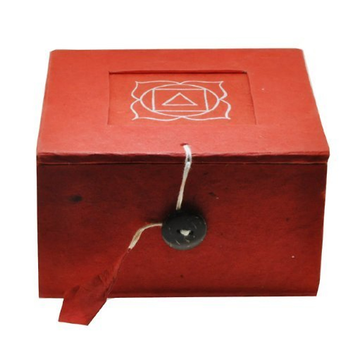 JIVE® Tibetan Chakra Singing Bowl Set Palm Size Root Chakra Red Singing Bowl - Premium Quality