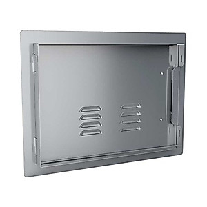 SUNSTONE A-DH1420 14-Inch by 20-Inch Horizontal Access Door with Vents