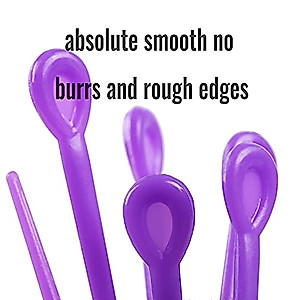 200 Pieces Hair Roller Pins plastic pins roller picks for fixed old fashioned hair rollers and brush roller curlers Hair styling tool needle structure knitting tool (purple)