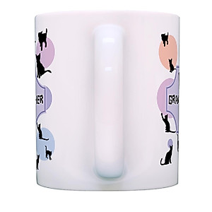 Cat Themed Gifts Best Grandmeowther Cat Cup Cat Related Gifts Cat Grandma Coffee Mug Tea Cup Multi