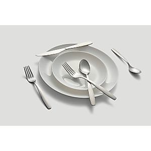 Cambridge Silversmiths Southview Sand 20 Piece Flatware Set, Service for 4, silver