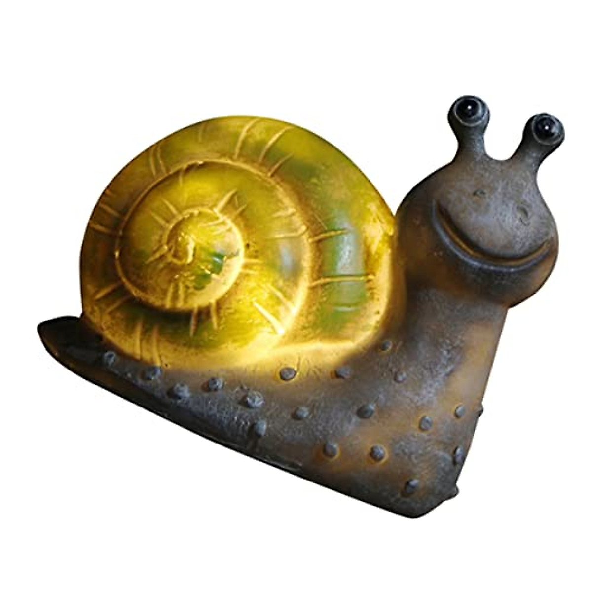 Uonlytech 3pcs Outdoor Ornament Lights Outdoor Garden Lights Animal Light Lawn Lamp Decorative Lights Solar Garden Lamp Solar Animal Lights Decorative Lights Snails Water Proof