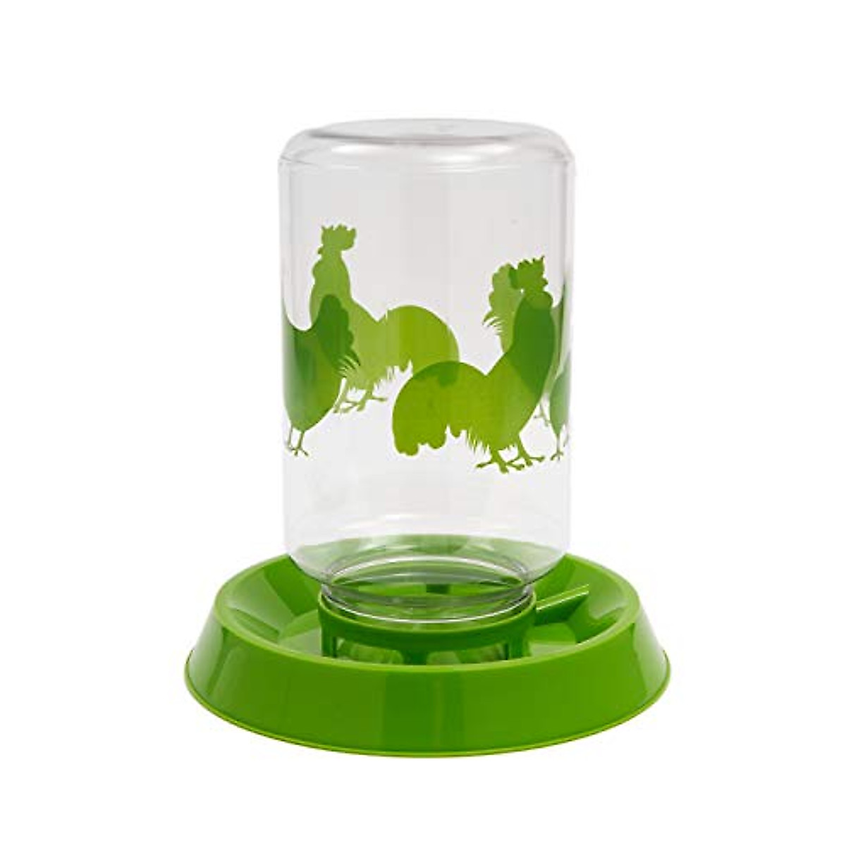 Lixit Reversible Waterers and Feeders for Chickens and Wild Birds (128 Ounce (Pack of 2))