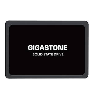 Gigastone SATA SSD 120GB 2.5 inch SSD 500MB/s Upgrade Laptop PC Memory and Storage PS4 HDD Replacement 2.5" Internal Solid State Hard Drives SATA III SLC Cache 3D NAND Increase Performance
