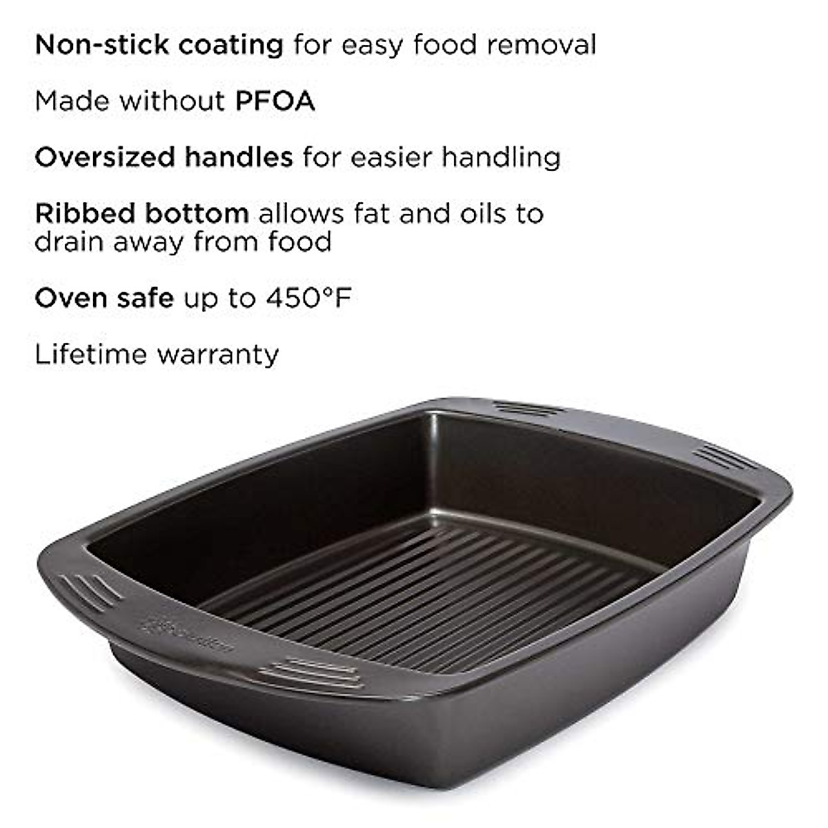 Ecolution Kitchen Extras 16" Non-Stick Roasting Pan
