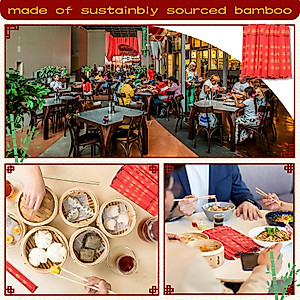 Sabary 1000 Pairs Bamboo Chopsticks Disposable Sleeved and Separated Chop Sticks Quality Chopsticks Disposable UV Treated(Joyous, Joyous)