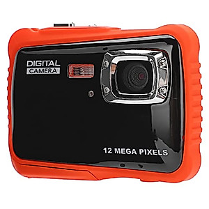 HD Digital Camera, Cute 12MP Kids Camera Compact for Gift for Toy(Black)