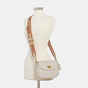 Coach Willow Saddle Bag, Chalk
