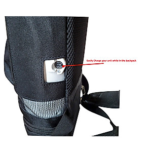 Backpack for Philips Respironics SimplyGo Min POC (only fits the SimplyGo mini, not the regular) Carrying Holder Backpack for both standard & extended batteries