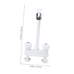 Plastic Faucet Kitchen Faucet Basin Two Handle Faucet Sink Two Handle Faucet Kitchen Basin Faucet Kitchen Sink Faucet Kitchen Two Handle Faucet Plastic Double Handle Faucet