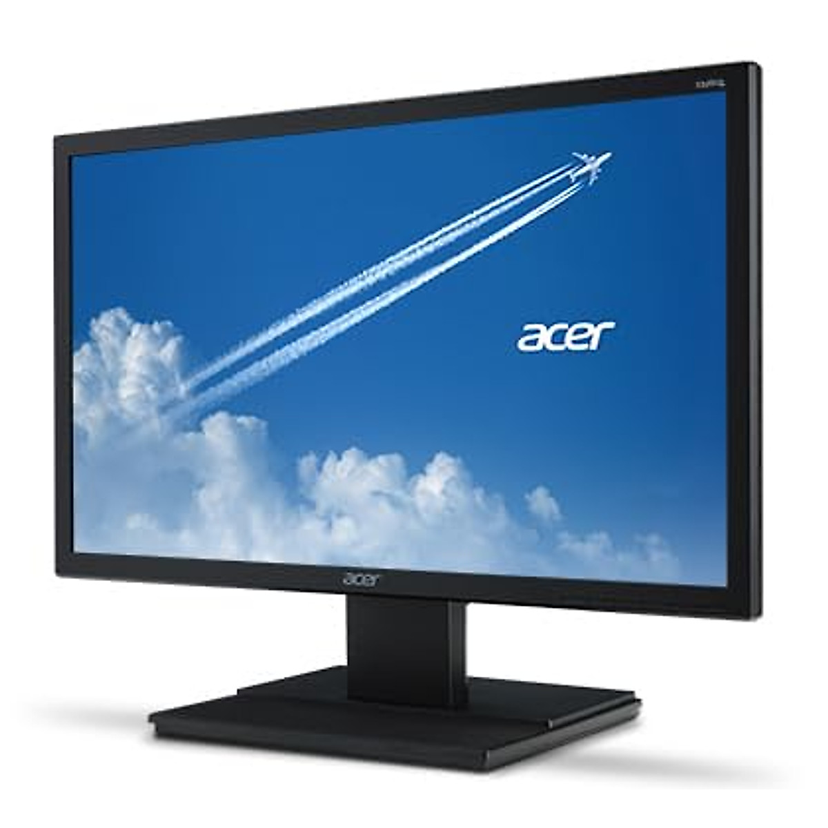 Acer Display V246HQL, 24" (23.6" Viewable Size) 60Hz 1920 x 1080 - FHD 16:9, 3K:1 - Contrast, 5MS GTG - Response, 1x VGA, 1x DVI, W/Tilt Adjustment, Black