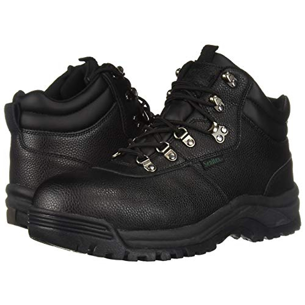 Propét Mens Shield Walker 6 Inch Waterproof Composite Toe Work Safety Shoes Casual - Black - Size 11 5E