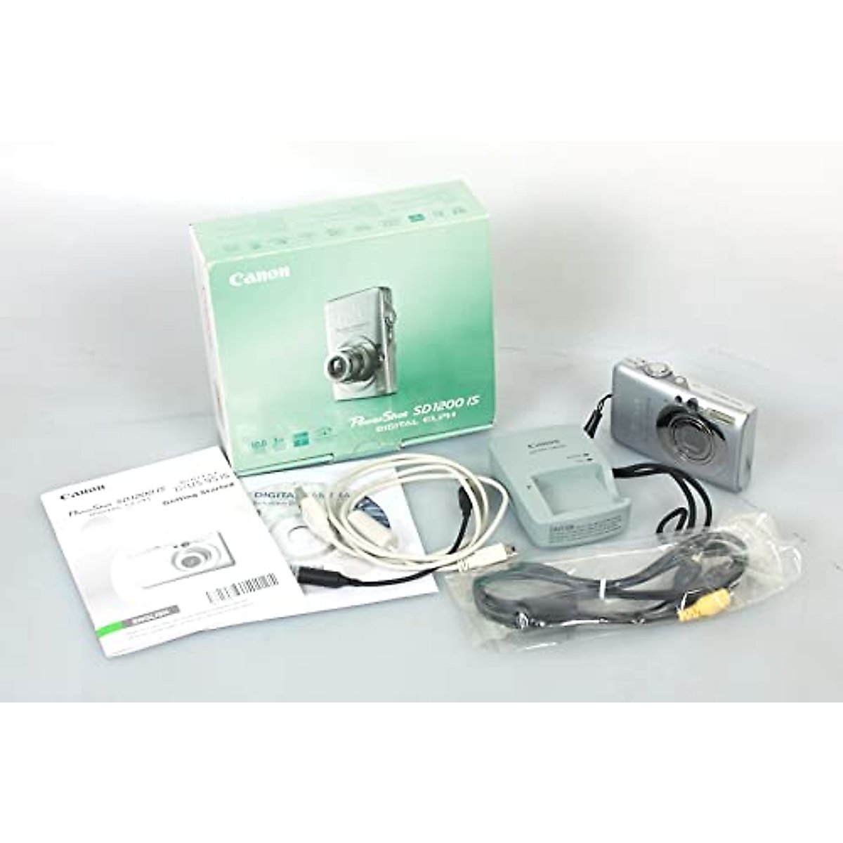 SD1200IS POWERSHOT 10 MP Digital CAMERA 3X Optical Image Silver