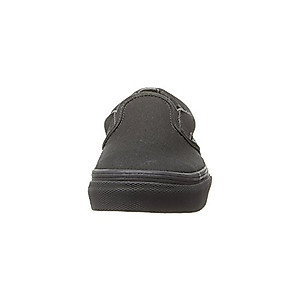 Vans Kids Unisex Classic Slip On, Black/Black, Size 13 Little Kid
