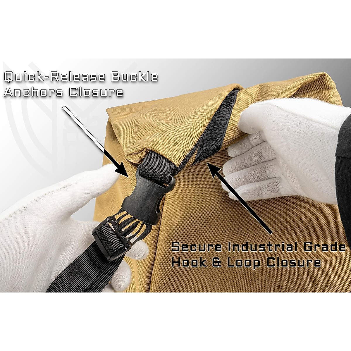 Xtreme Sight Line ~ AQUA RT Large Water-Proof Faraday Backpack / Small LITE Faraday Bag Combo ~ Tracking/Hacking Defense ~ STONE