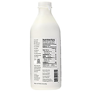 siggi’s® Drinkable Nonfat Yogurt Filmjölk, Plain, 32 oz. – Only 2 Ingredients, 0% Milkfat