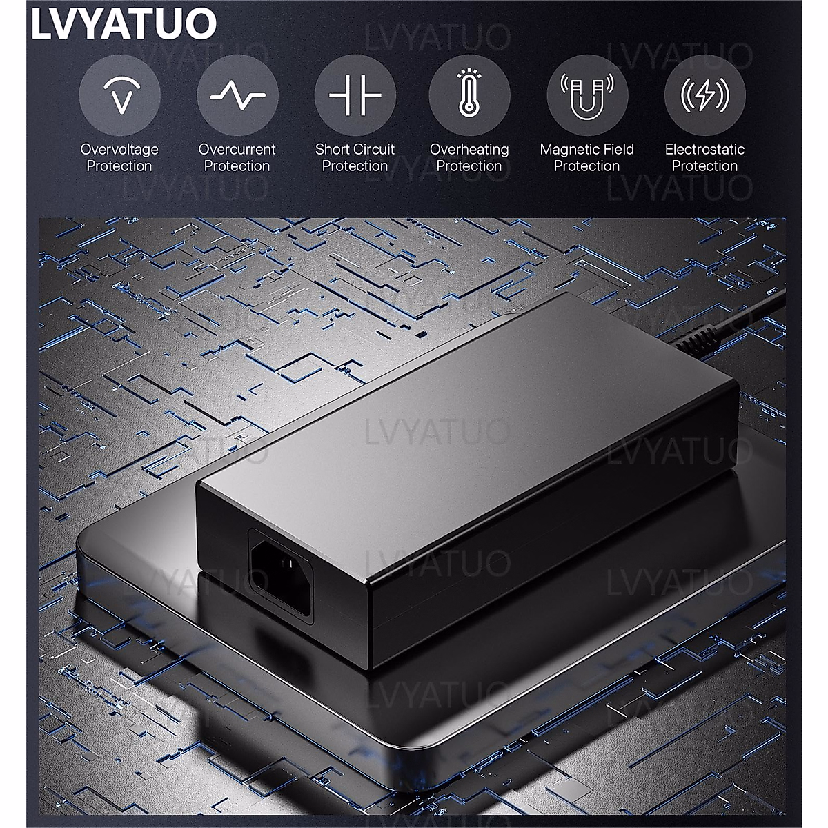 230W Laptop Charger for MSI Stealth GS66 GS65 GS75 WS65 WS75 MSI Creator 15 17 Chicony 230W Power Supply A17-230P1A (DC Plug 5.5 * 2.5mm)