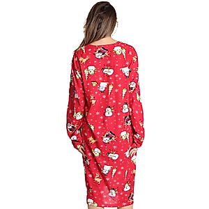 Just Love Long Sleeve Nightgown Sleepwear 7007-10003-XL