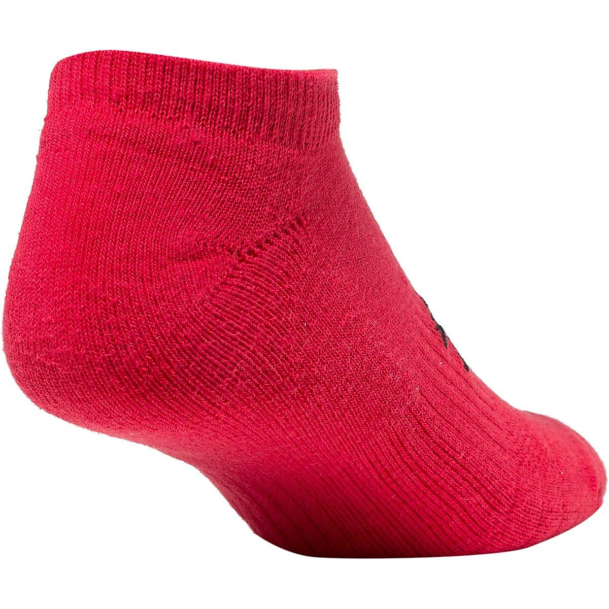 UA Training Cotton Socks - Red - Large (Shoe Size 8 -12)