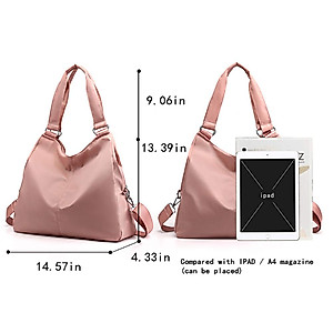 Shoulder Bag Fashion Handbags Lightweight Sling Bag Casual Purse Large Crossbody Bag for Women (Purple)