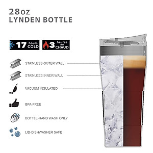 Zak Designs Justice League Core Aquaman - Vacuum Insulated Stainless Steel - Lynden Wrap Tumbler - 28 oz.