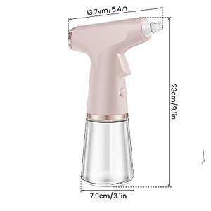 Electric Oil Sprayer Bottle 800mAh Rechargeable Oil Spritzer Dispenser 240ml/9.85oz Oil Sprayer 2 Modes Automatic Oil Sprayer Detachable Oil Vinegar Sprayer Bottles for Kitchen Cooking BBQ