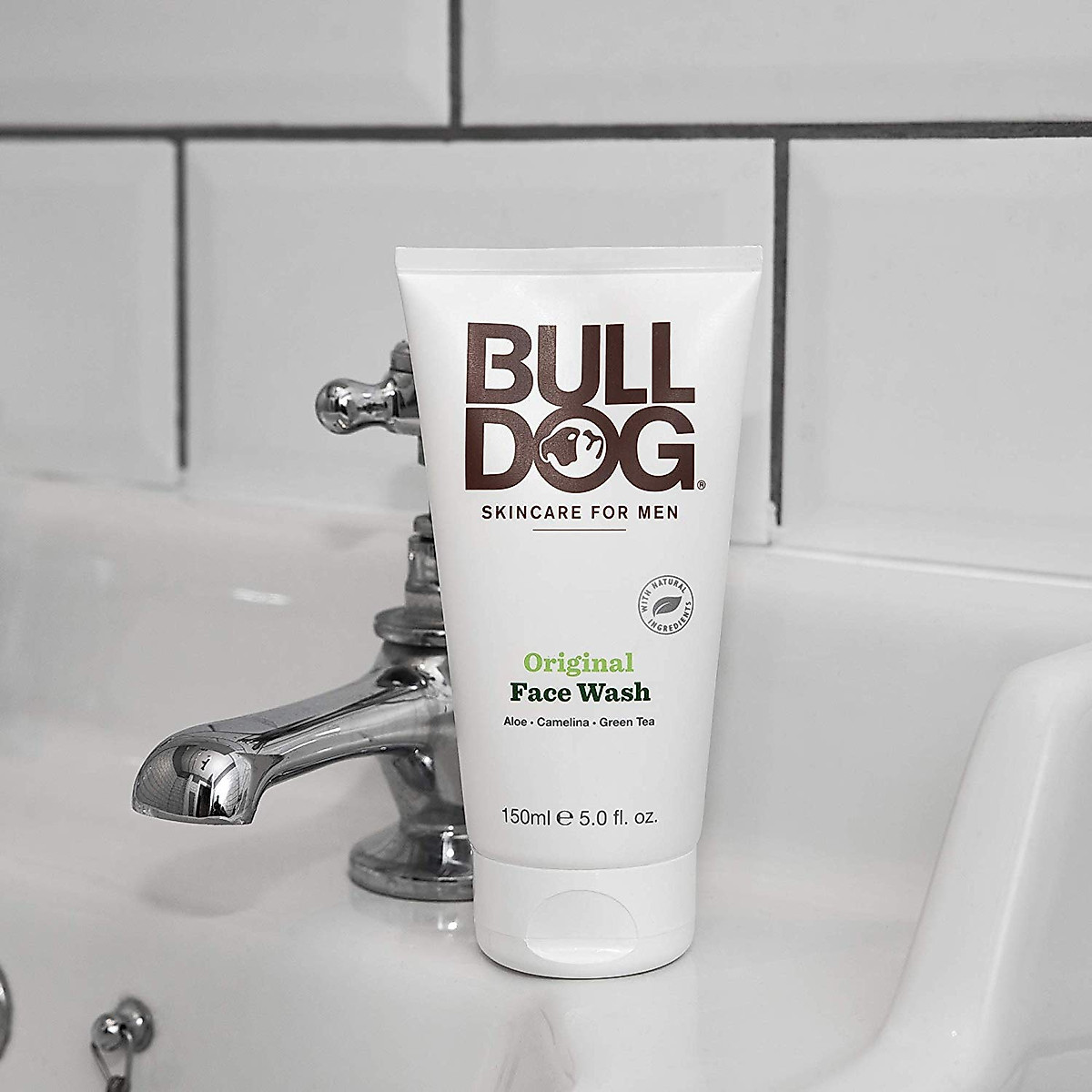 Bulldog Skincare and Grooming For Men Original Face Wash, Pack of 2, 5 Ounce