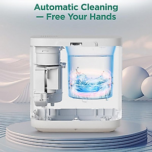 4L Electric Composter for Kitchen, Smart Compost Bin Outdoor/Indoor, Odorless/Auto-Cleaning/ 3 Modes/Intelligent LED Display, Turn Food Waste to Fertilizer for Garden, Food Waste Compost Machine