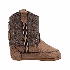 Old West Kids Boots Baby Poppets Leather Boots with Closure, Brown, 1 US Unisex Infant" to "Old West Kids Boots Baby Poppets Leather Boots, Brown, 1 US Unisex Infant