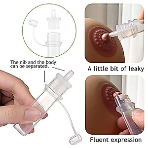 Haakaa Silicone Colostrum Collectors Set with Clear PP Storage Case 4 ml, 6 PK