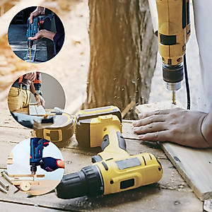 SATTDMAIC 13Pcs Drill Bit Set, HSS Metal Drill Bits with Titanium Finish, 1/16”-1/4” for Wood, Plastic, Aluminum Alloy, Metal, with Metal Drill Index (Drill bit Set)