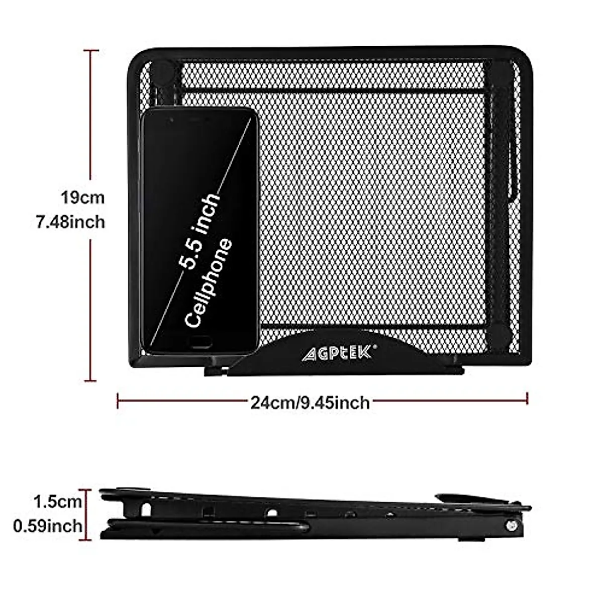 Light Box Pad Stand,Multifunction 7 Angle Points Skidding Prevented Tracing Holder for AGPtek/Huion Laptop LED Light Table A4 LB4 L4S and Most tracing Ligh Box pad