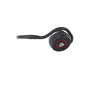 66 AUDIO - Sport2 - Wireless Sports Headphones - 25 Hours Music Playback, Noise Cancelling Microphone, BT 5.0, HD Sound, Premium, Lightweight, Foldable. Running, Cycling, Fitness, Gym, Neckband (2023)