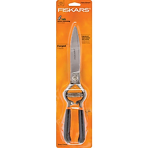 Fiskars 392230-1004 Forged Grass Shears, Black