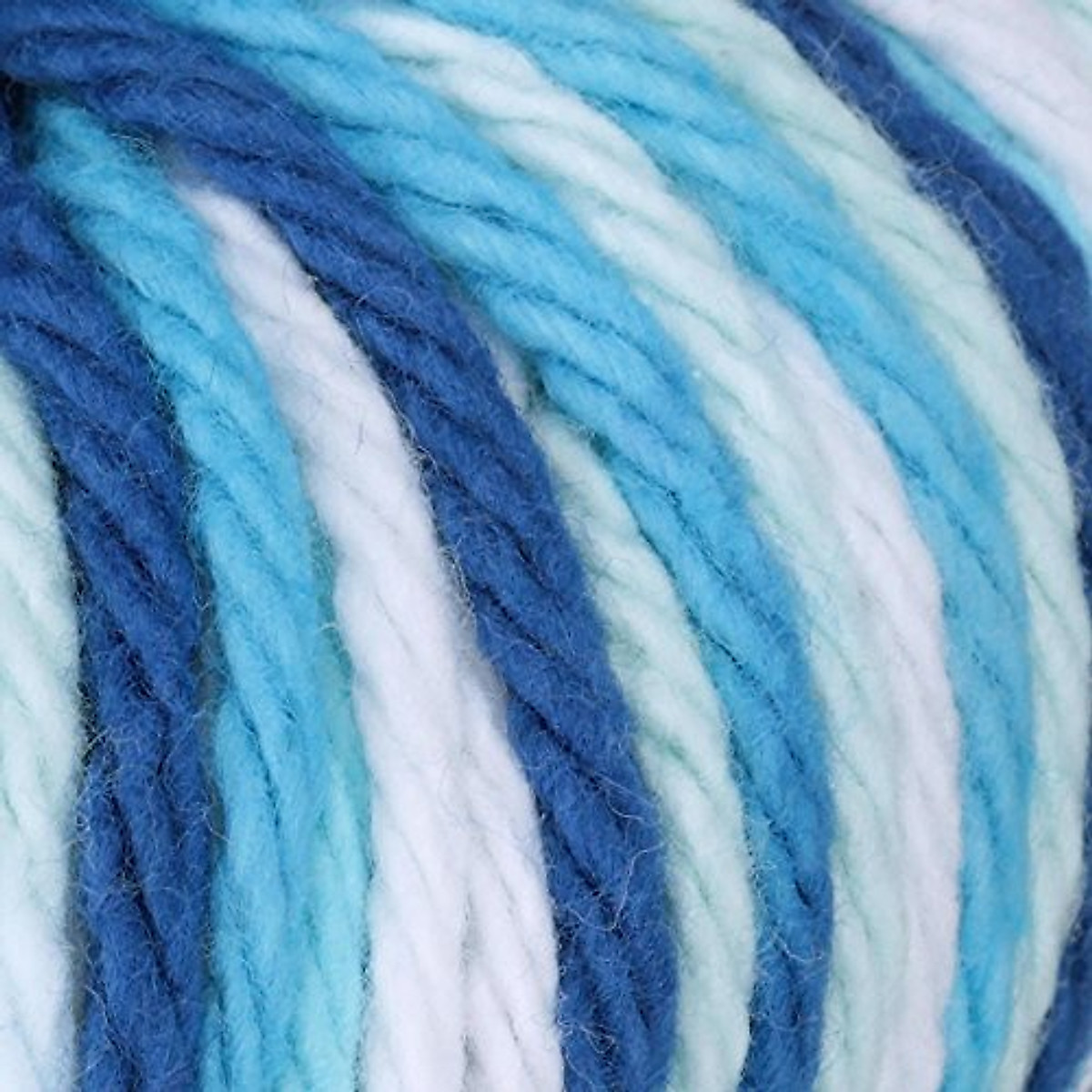 Lily Sugar 'N Cream The Original Ombre Yarn, 2oz, Gauge 4 Medium, 100% Cotton, Hippi - Machine Wash & Dry