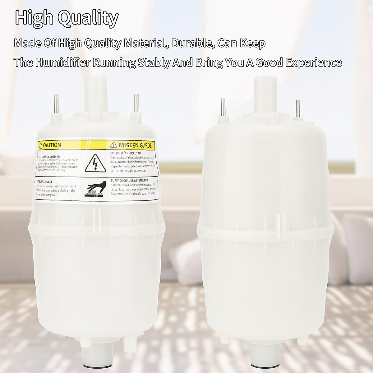 MiKaFex 80 Steam Canister Replacement Compatible with Steam Humidifier Canister Model 800 and 865 Steam Canister with O-Ring for Leak-Proof Seal (Pack of 1)