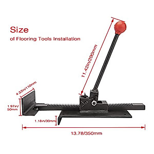 Hardwood Flooring Jack Tool for Laminate Flooring Installation Wood Floor Jack Install Tool - Professional Hardwood Flooring Jack Positioning Tool