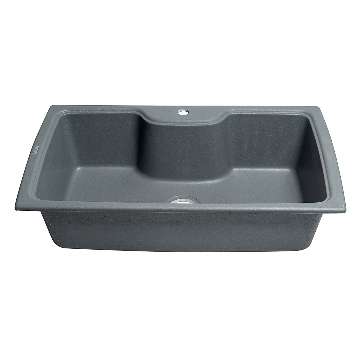 ALFI brand AB3520DI-T Kitchen Sink, Titanium