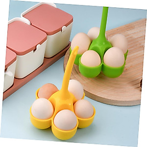 FELTECHELECTR 2 Pcs Silicone Cookers for Poached Flexible Holders for Kitchen Use Ideal for Easy Cooking and Meal Prep