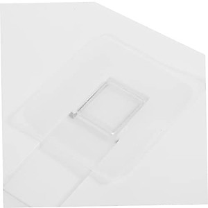 Zerodeko Wall Mount Sock Organizer Clear Organizer Drawers Compartment Storage Box Underwear Storage Box Multifunctional Storage Box Plastic Pp White Grid Sheer Socks