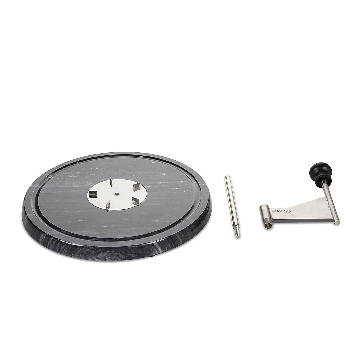 Cheese Curler - Marble Pro Stainless Steel - Best for Cheese Wheel or Chocolate - Multifunctional Rust-Proof Shredder - Manual Handheld Cheese Slicer 10in