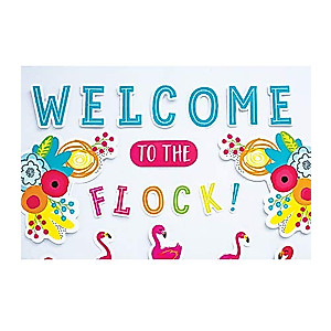 Schoolgirl Style - Simply Stylish Tropical | Welcome to the Flock Bulletin Board Set, 54 Pieces